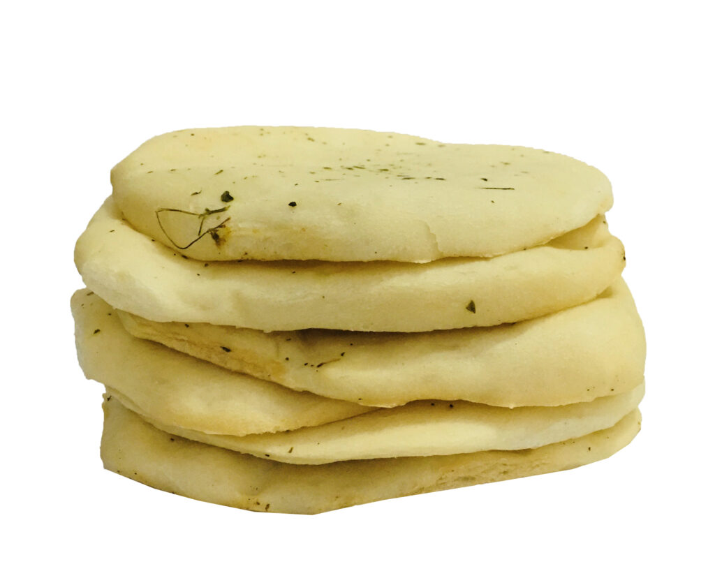 KINAKI Premium Freshly Baked Round White Kulcha Bread – 6 pcs - Fresh ...